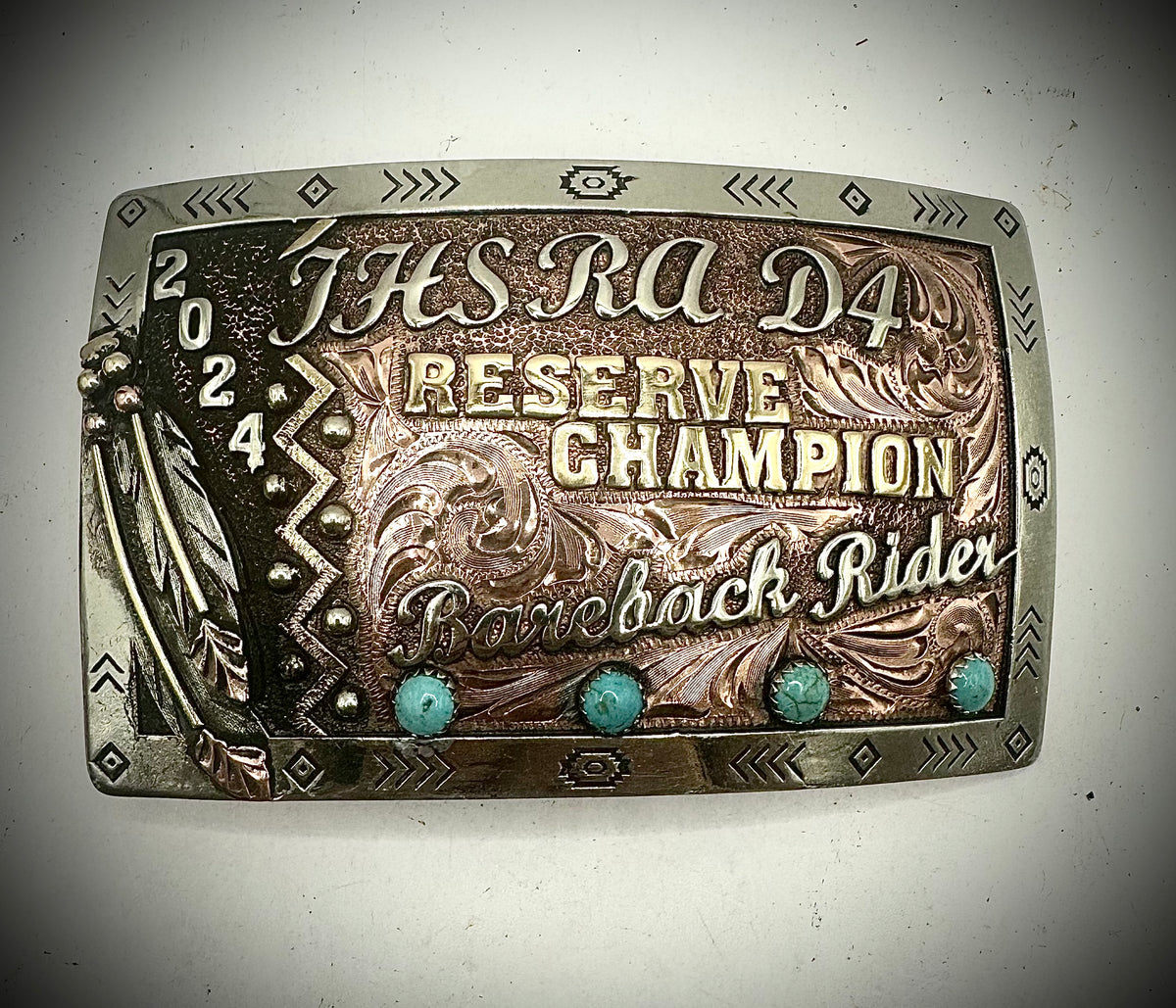 Buckle Style 77 – The Rowdy Rose