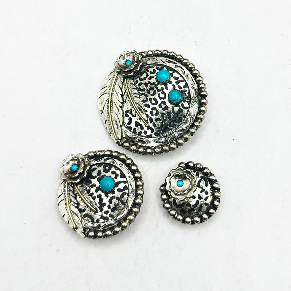 Stock Conchos – The Rowdy Rose