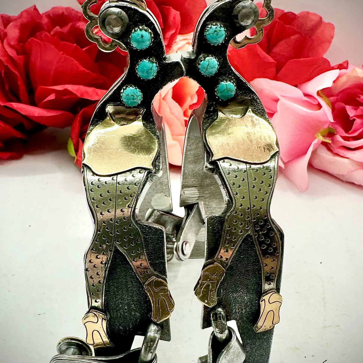 Men's Lady Leg Spurs | The Rowdy Rose