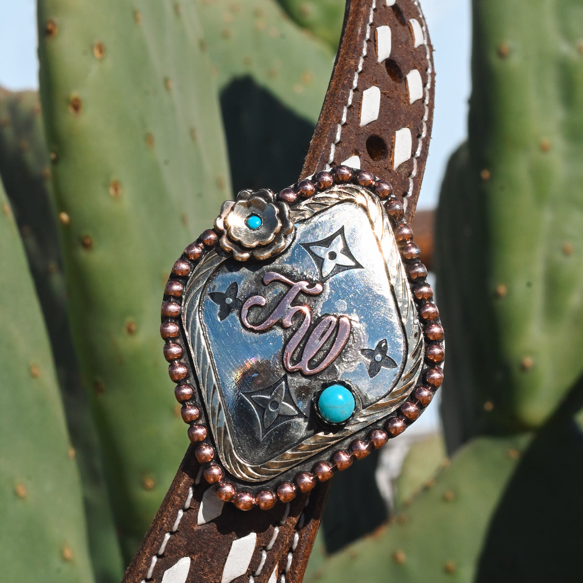 Flat Face Buckle Style 17 - Custom Handmade Quality | The Rowdy Rose