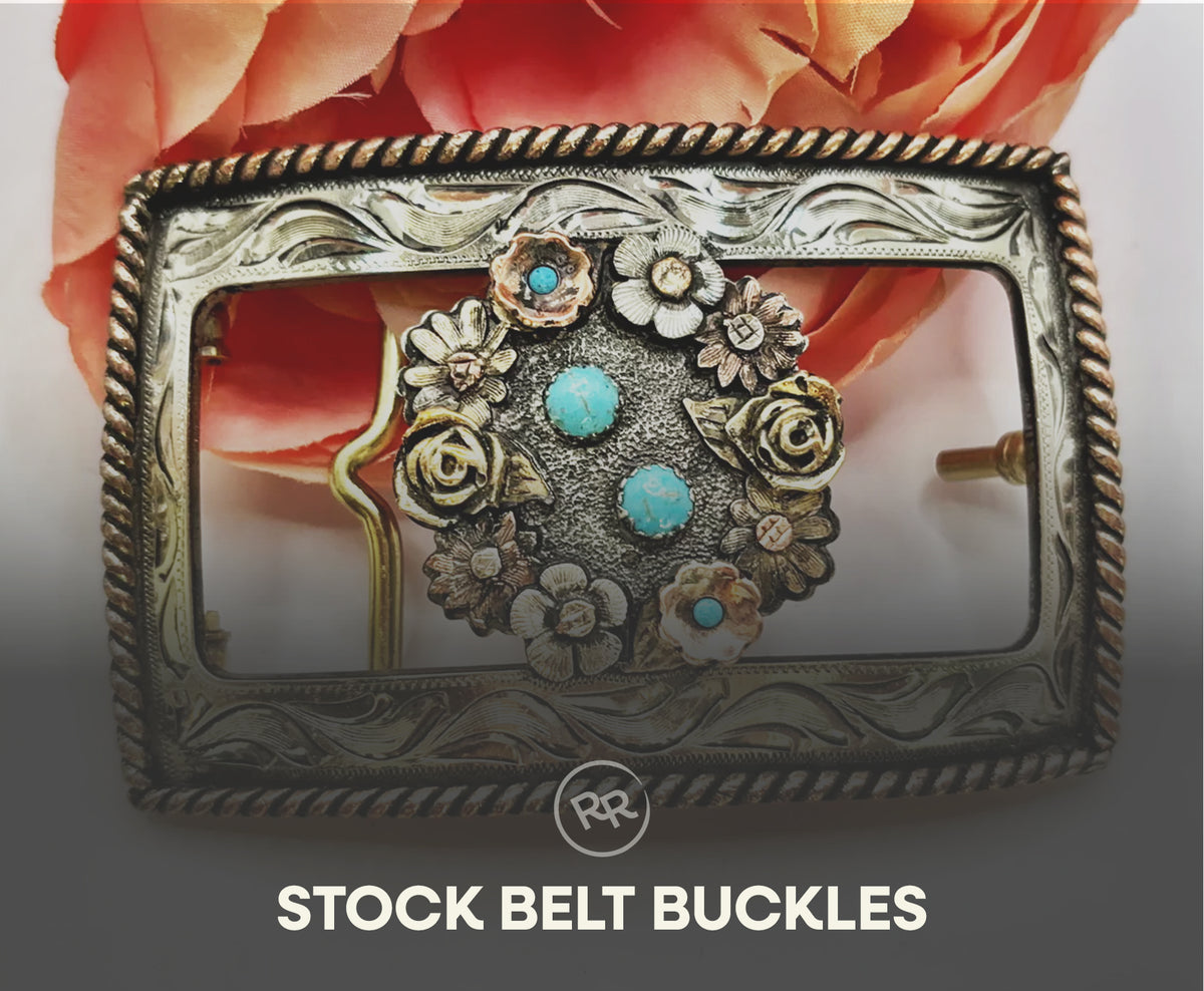 Stock Belt Buckles – The Rowdy Rose