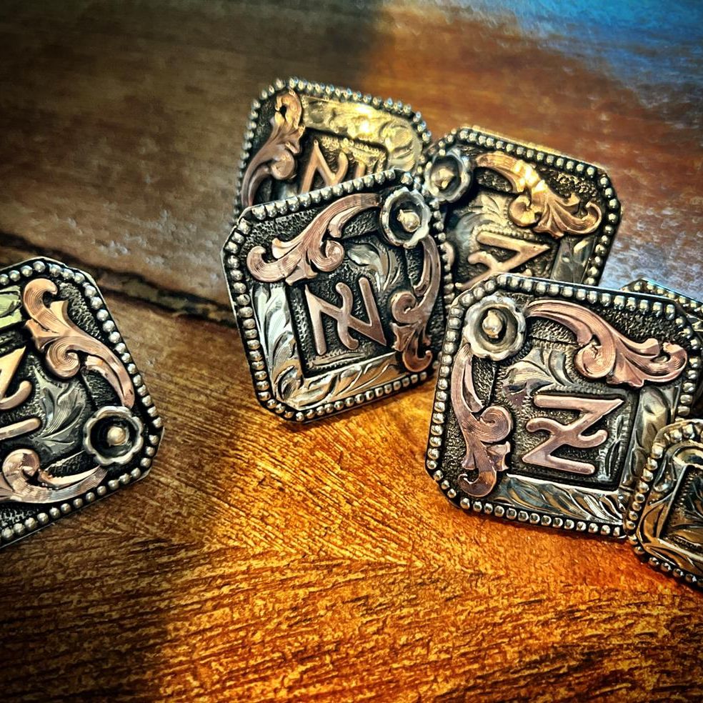 Custom Conchos – The Rowdy Rose