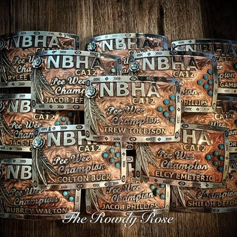 Buckle Style 126 – The Rowdy Rose