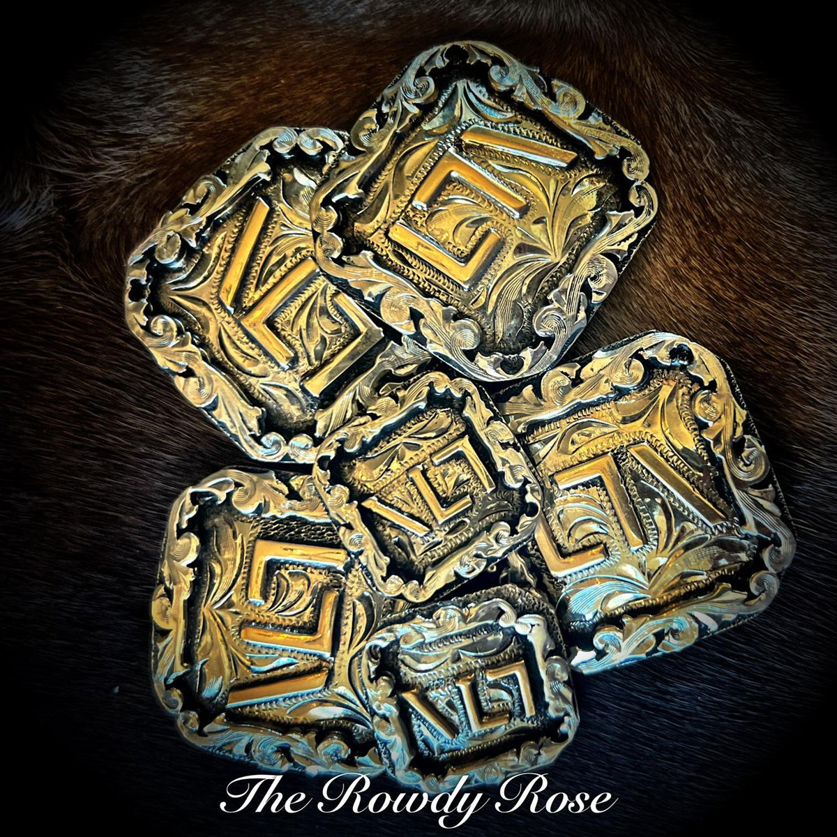 Conchos Style 3 – The Rowdy Rose