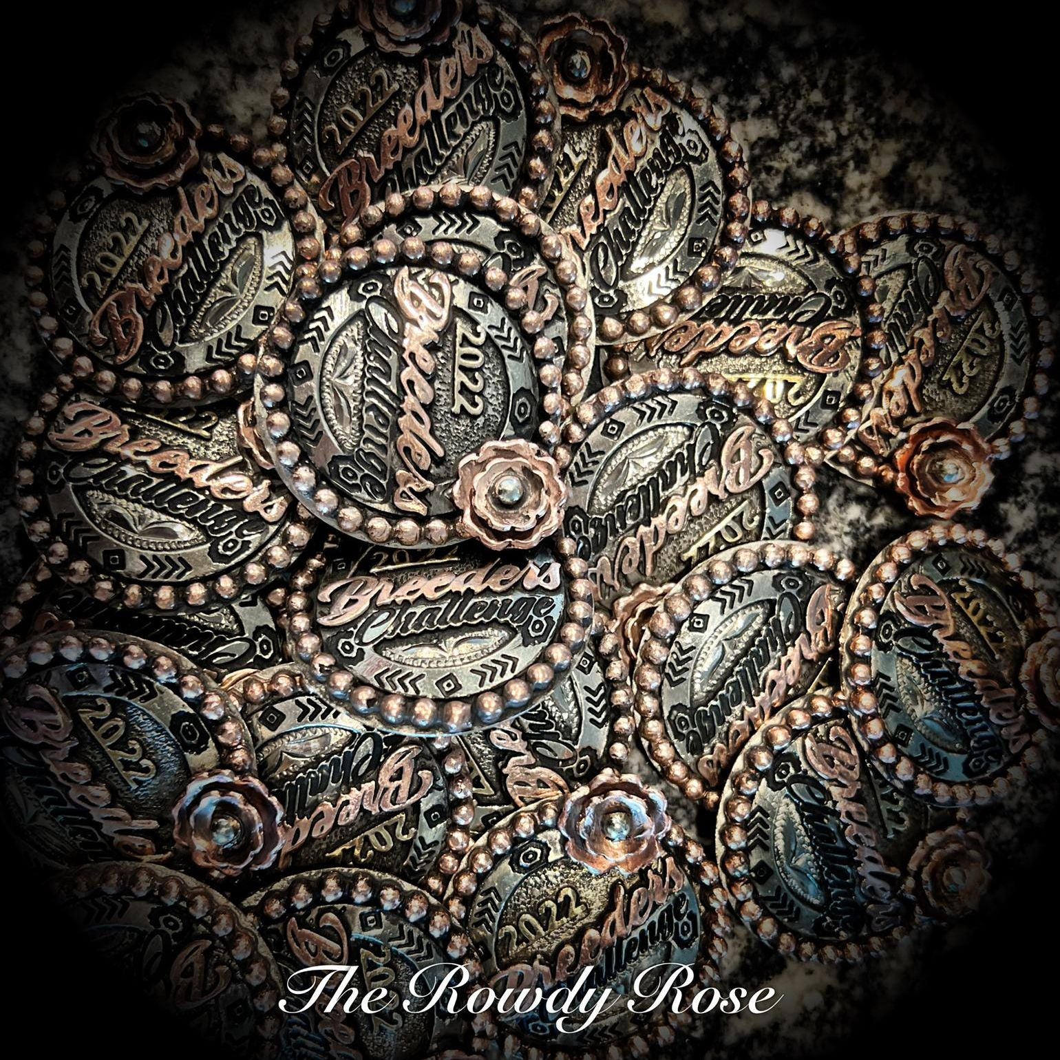 Custom Conchos | The Rowdy Rose